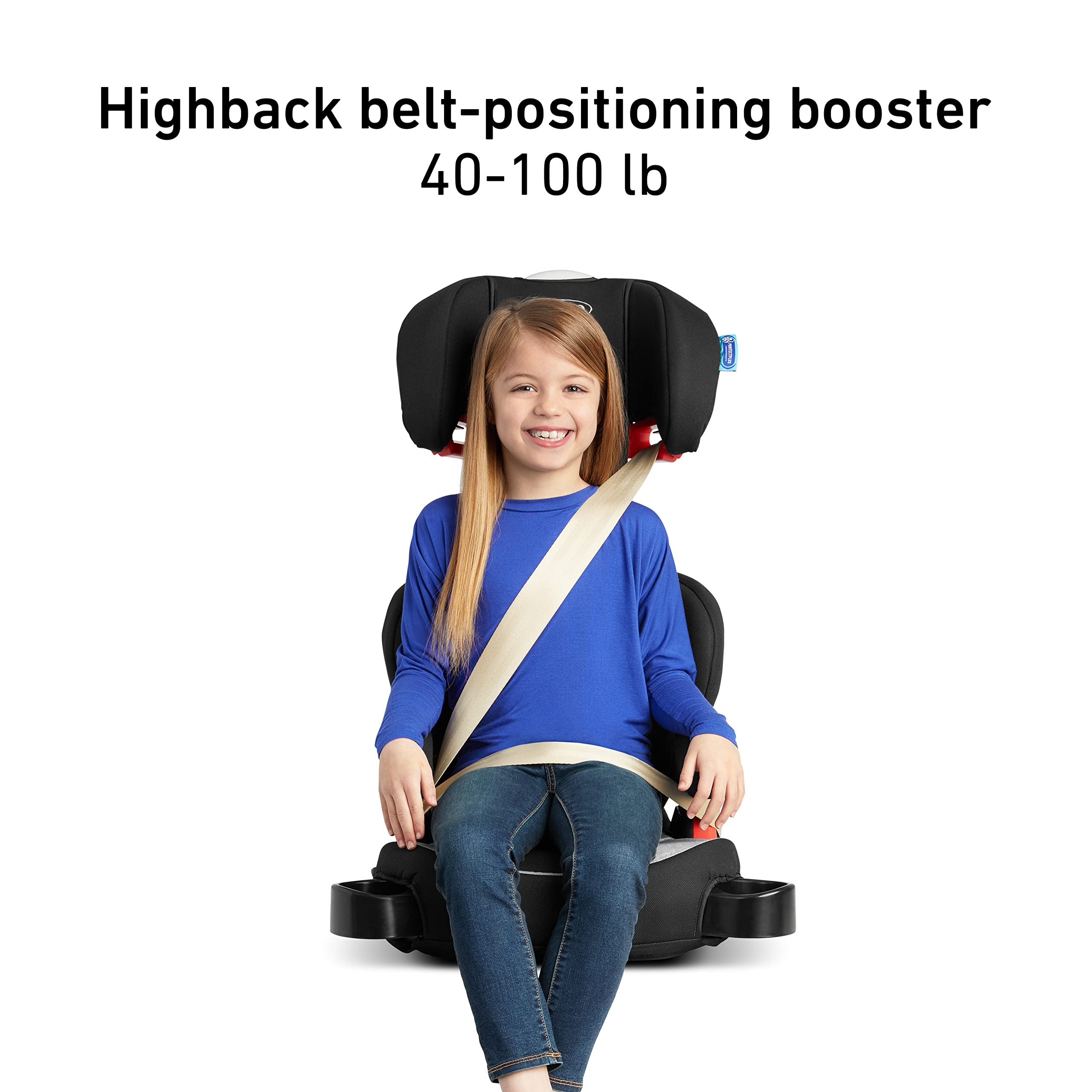 Graco TurboBooster LX Highback Booster Seat with Latch System, Matrix, 10.55 Pound and Graco TurboBooster Highback Booster Seat, Glacier