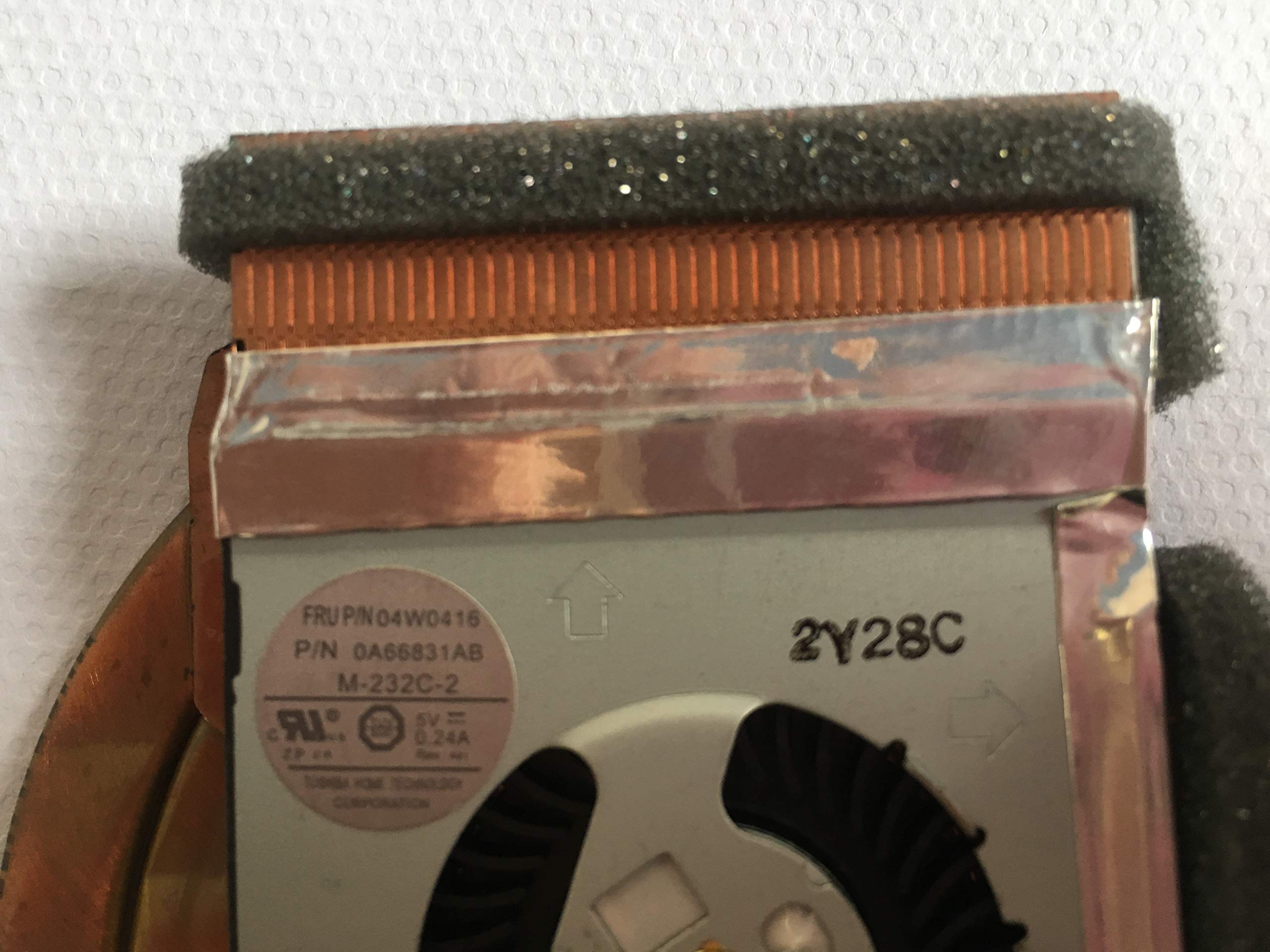 HK-Part Fan Replacement for Lenovo Thinkpad T420S T420SI CPU Cooling Fan with Heatsink FRU P/N 04W0416 P/N 0A66831AB UMA