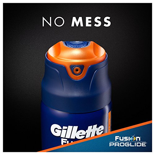 Gillette Fusion ProGlide Sensitive 2 in 1 Shave Gel, Ocean Breeze Ocean Breeze 6 Ounce