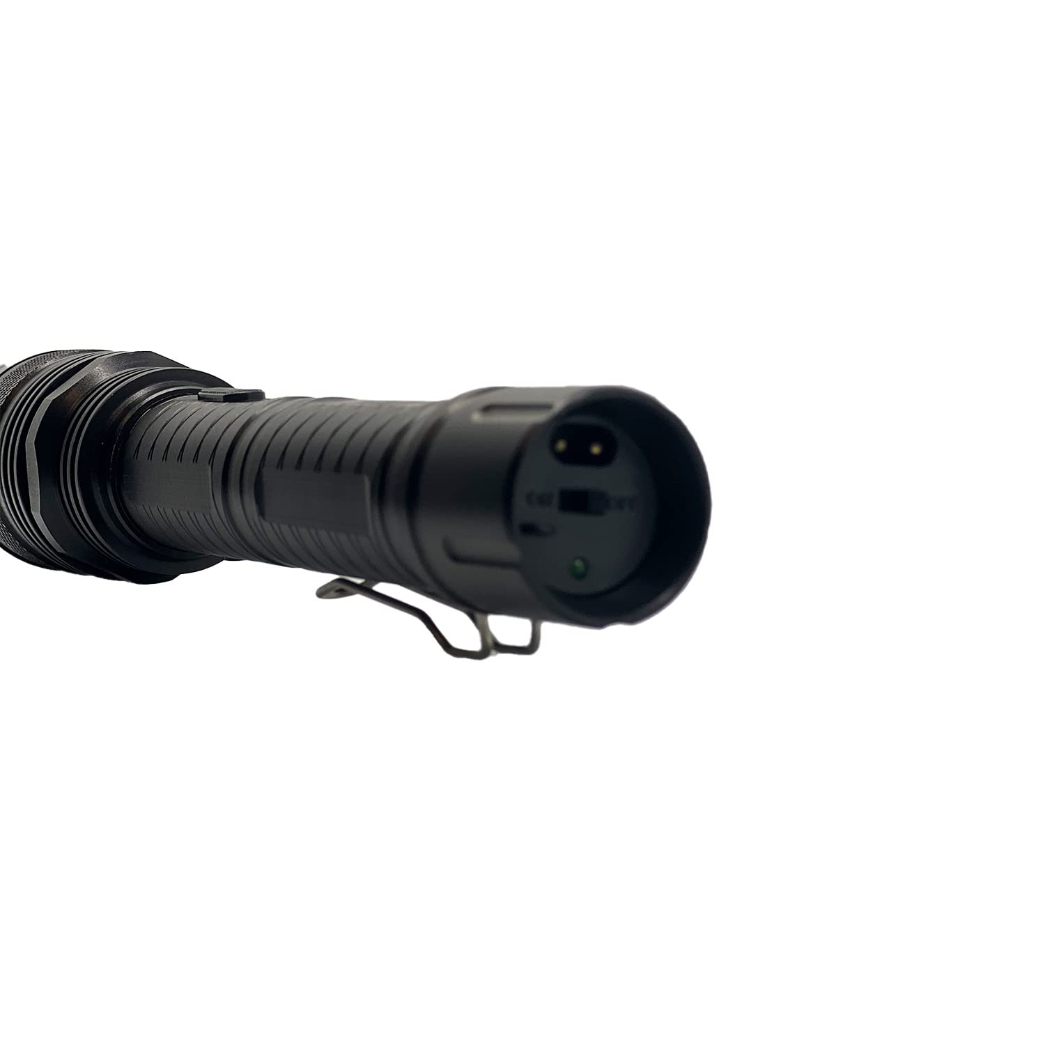JOLT Stun Gun Flashlight for Self Defense Tactical 95,000,000* Rechargeable with Belt Clip