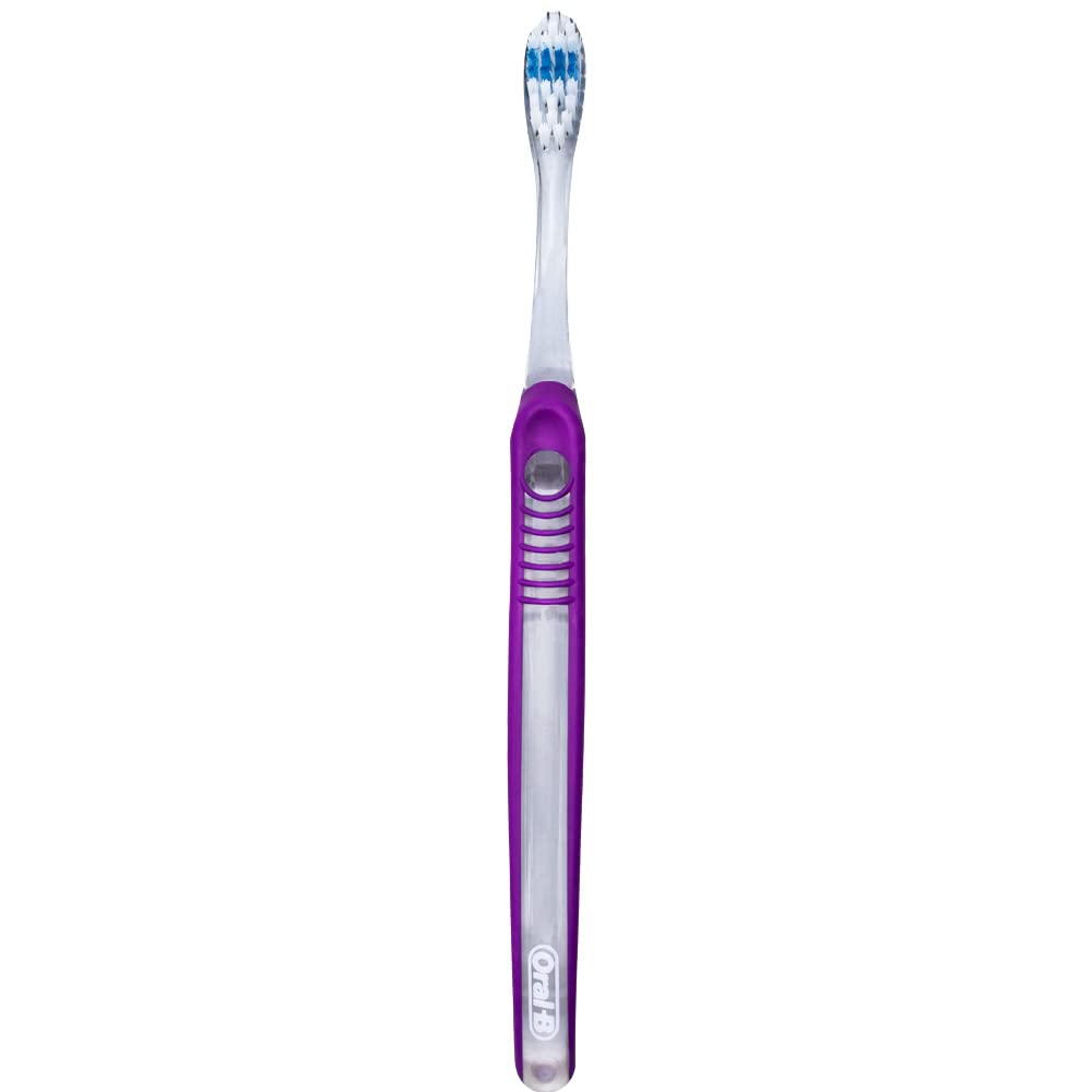 Oral-B Indicator Flat Trim Toothbrush, 30 Soft, (Colors Vary) - 1 Count