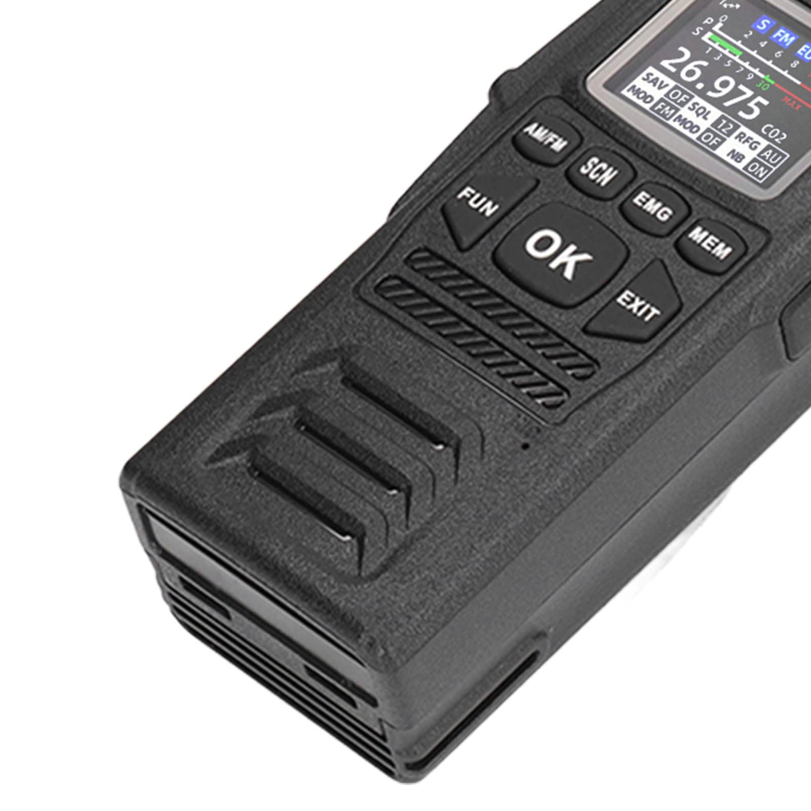 Marine Radio, Hand Held CB Radio High Sensitivity High Volume Clear Voice IP67 Waterproof for Boat (US Plug)