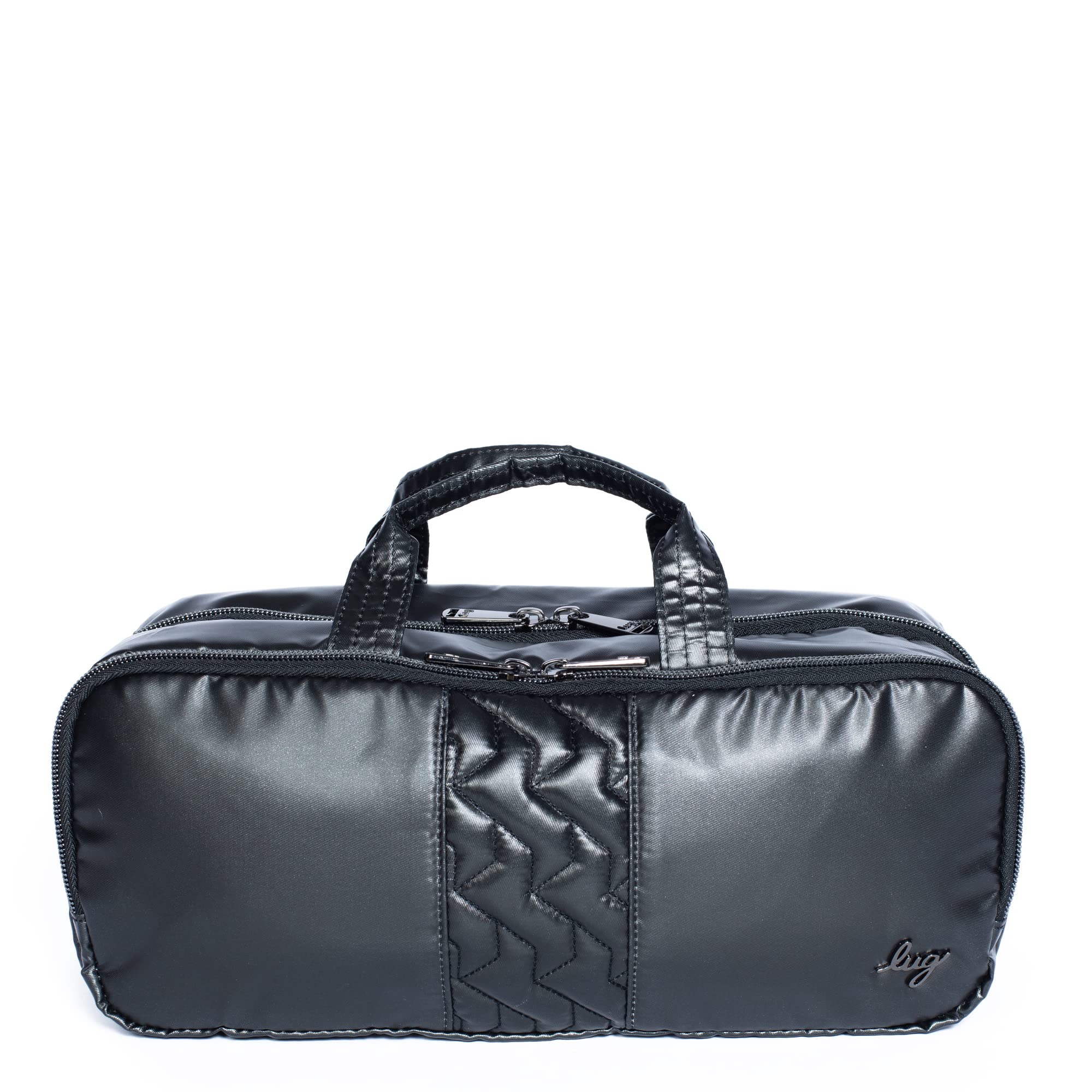 Lug Flatbed Slim, Metallic Black