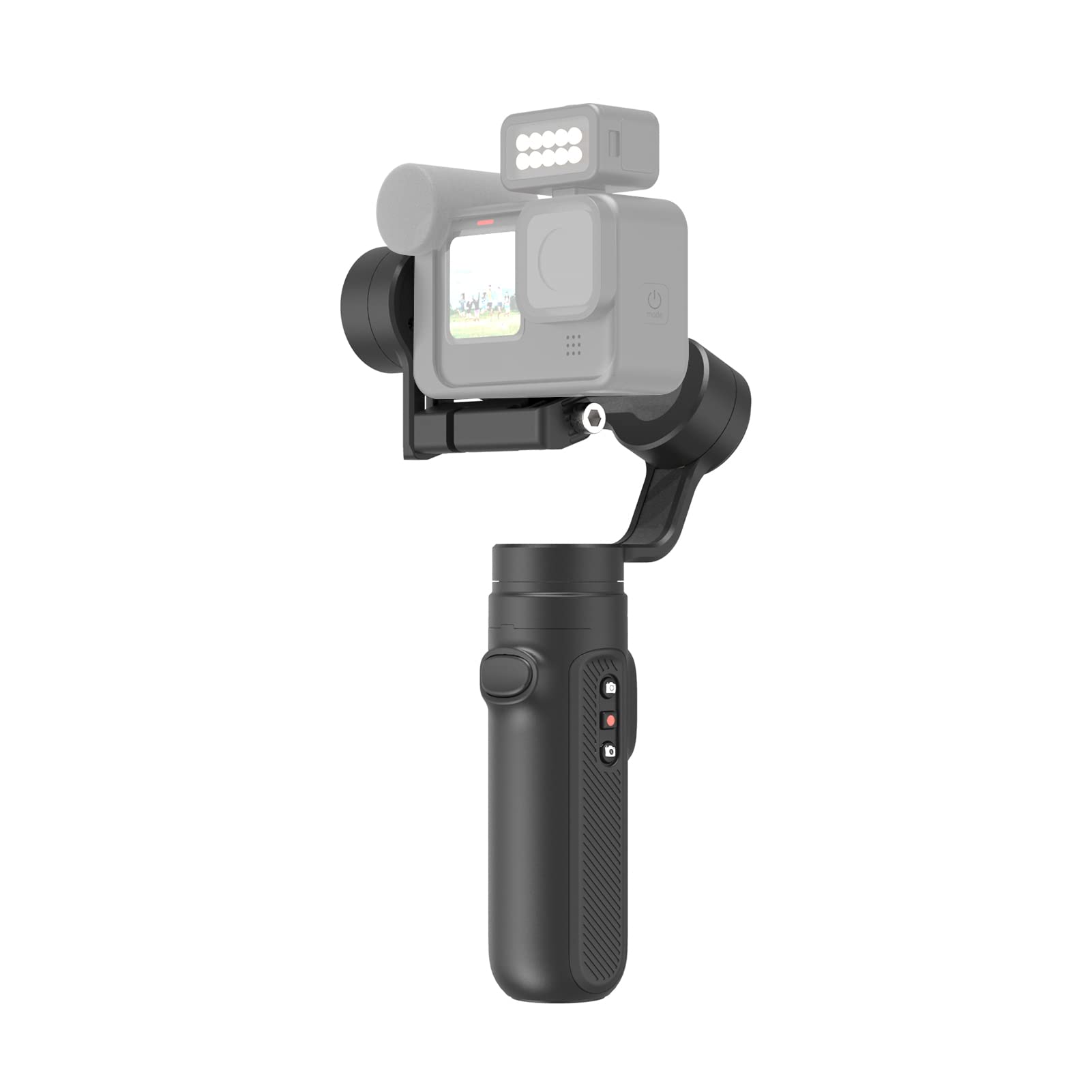 INKEE Falcon Plus Handheld Action Camera Gimbal Stabilizer 3-Axis Anti-Shake Wireless Control Vertical Horizontal Time-Lapse with Mini Tripod Replacement for GoPro Hero 11/10/9/8 OSMO Action Insta360