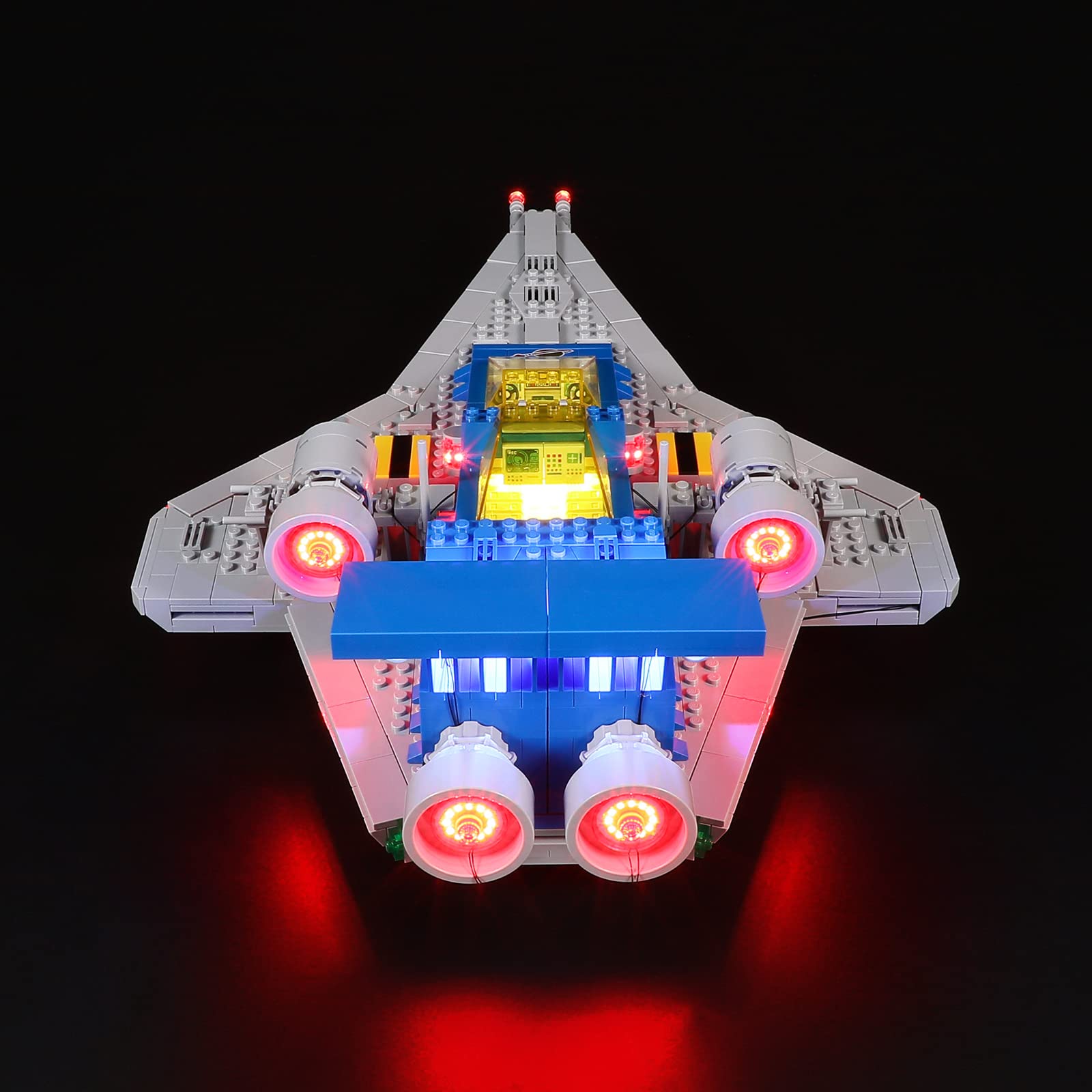 LIGHTAILING Light for Lego-10497 Galaxy Explorer - Led Lighting Kit Compatible with Lego Building Blocks Model - NOT Included The Model Set