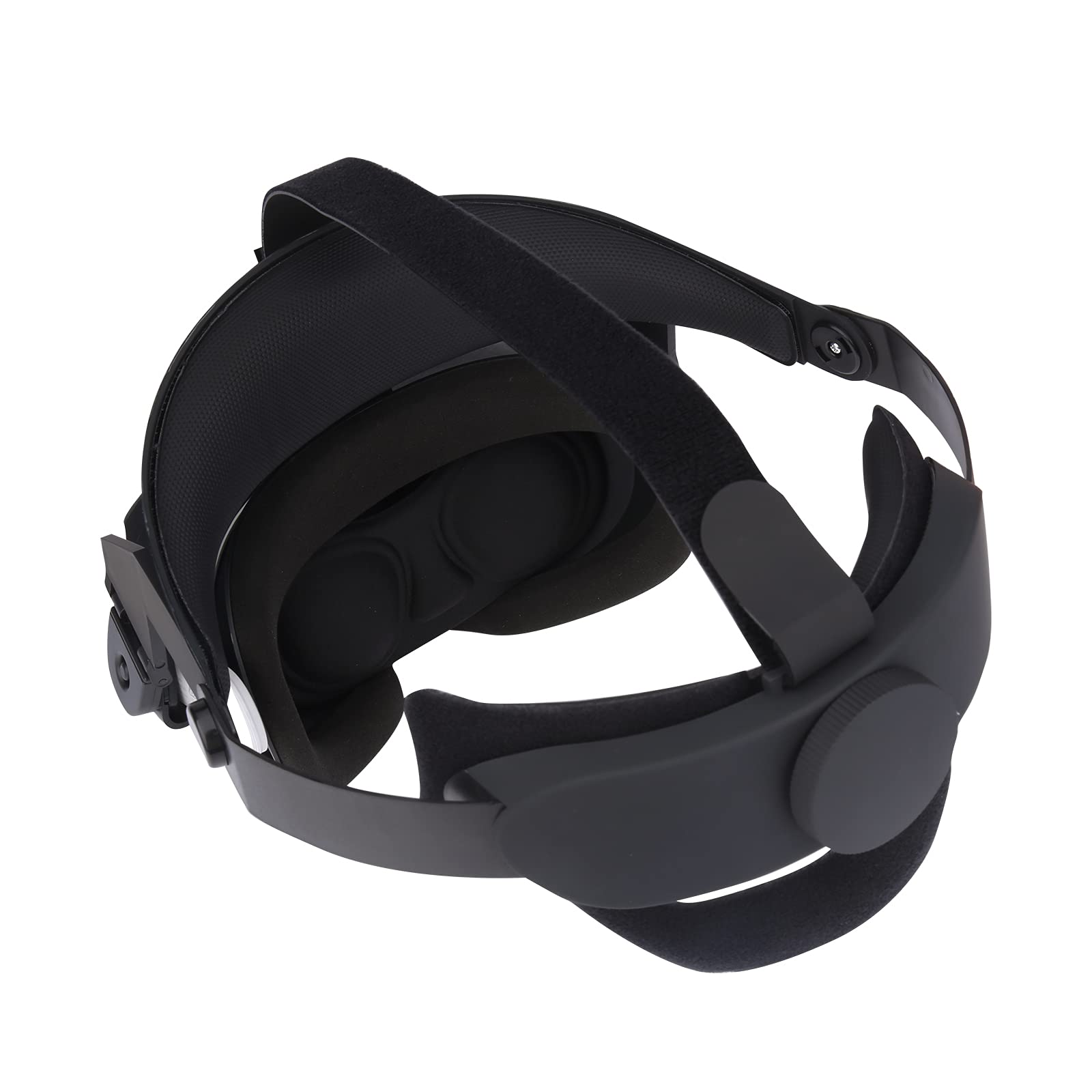 iovroigo adjustable head strap suitable for Oculus quest 2, elite strap replacement ,Enhanced Support and Comfort in VR (Black)