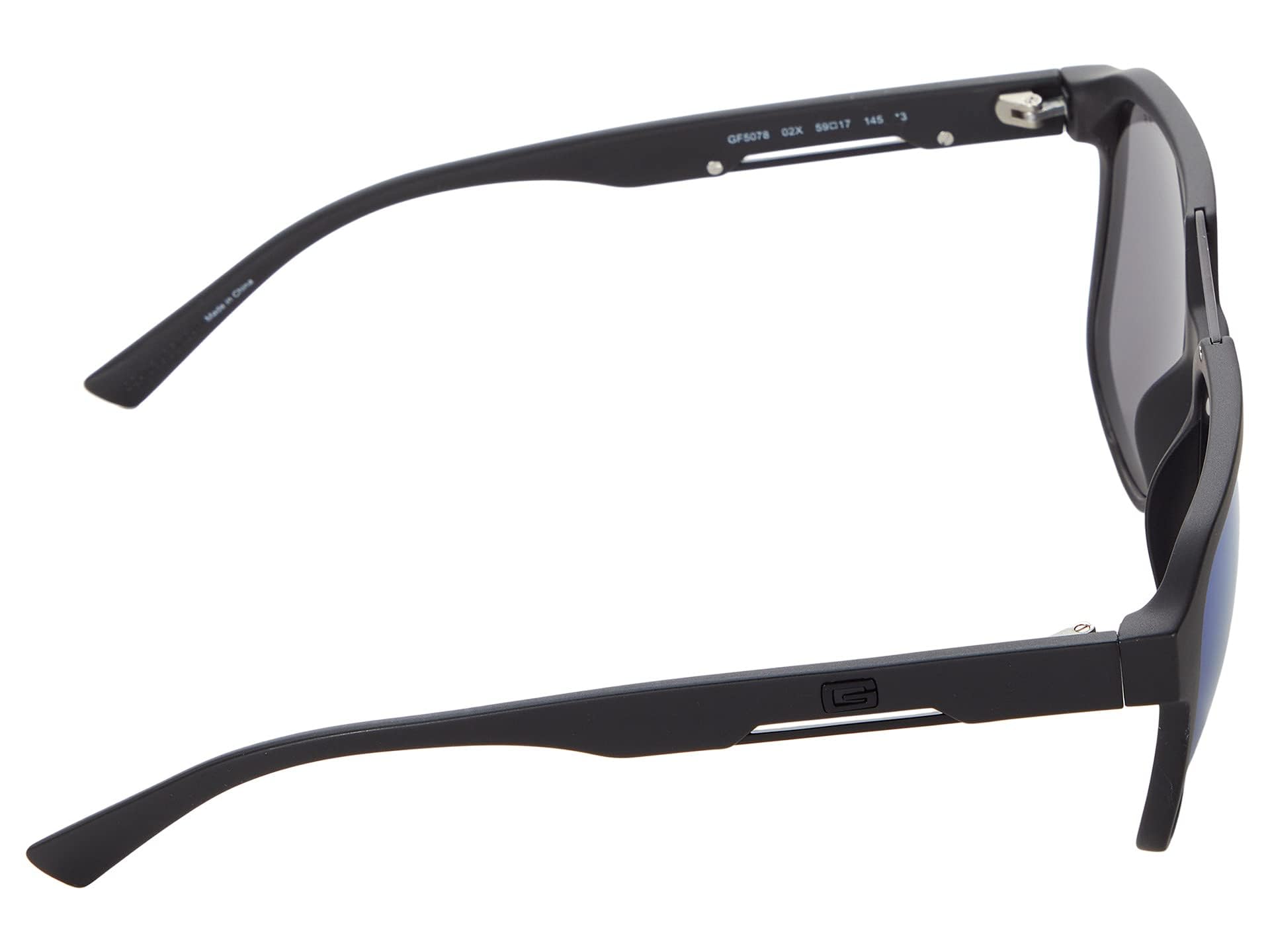 GUESS GF5078 Matte Black/Blue Mirror One Size