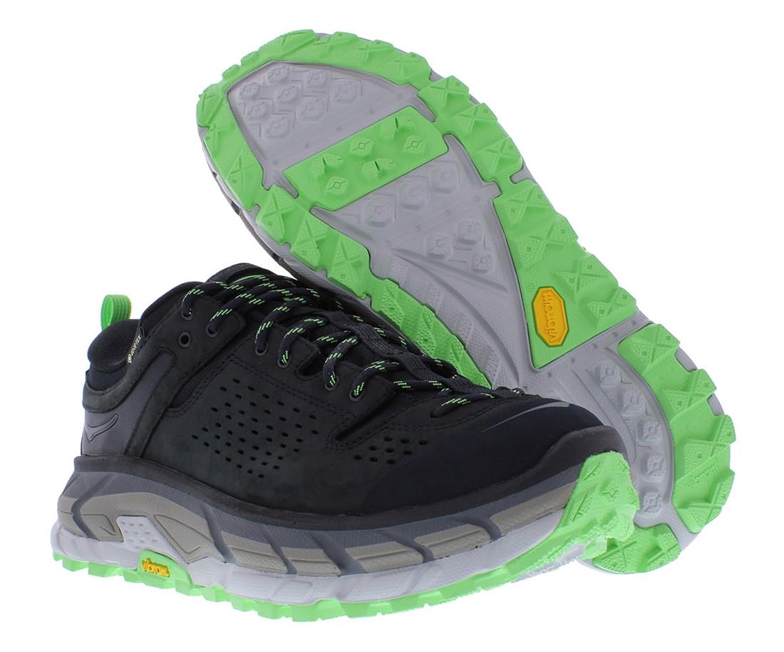 HOKA ONE ONE Tor Ultra Lo Unisex Shoes Size 10, Color: Black/Zest