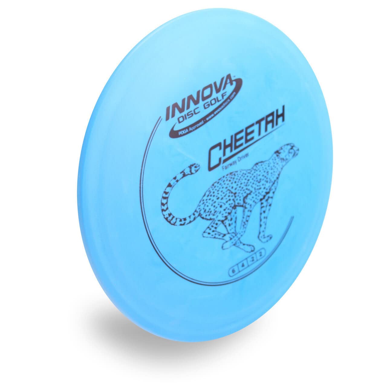Innova Cheetah (DX) Fairway Driver Golf Disc, Pick Weight/Color [Stamp & Exact Color May Vary] Orange 170-172 Grams