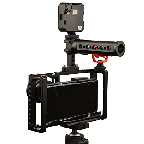 Homyl Smartphone Video Rig Grip Camera Support for Android Action & DSLR Cameras
