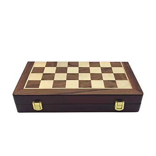 Metal Glossy Golden and Silver Chess Pieces Solid Wooden Folding Chess Board High Grade Professional Chess Games Set