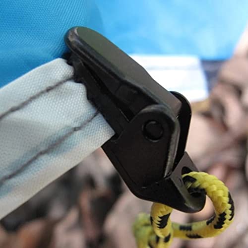 LMMDDP 10 Pcs Caravan Jaw Grip Trap Tent Awning Canopy Windproof Clamp Tighten Tool Tarp Canvas Clip Snap Gripper