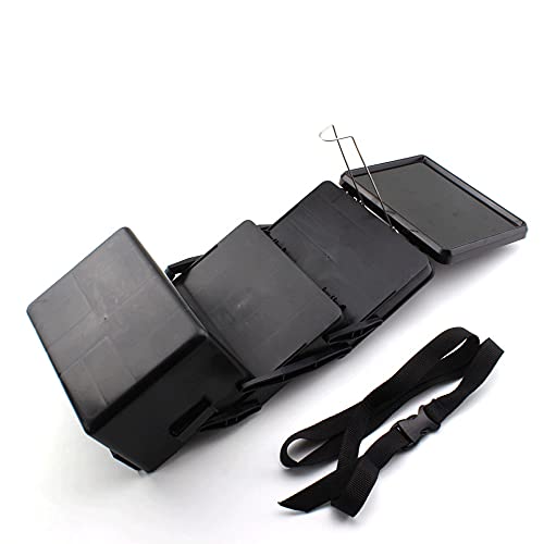 LMMDDP Multifunctional 3-layer Fishing Bait Box Large Capacity Fishing Box Box Bait Fishing Container