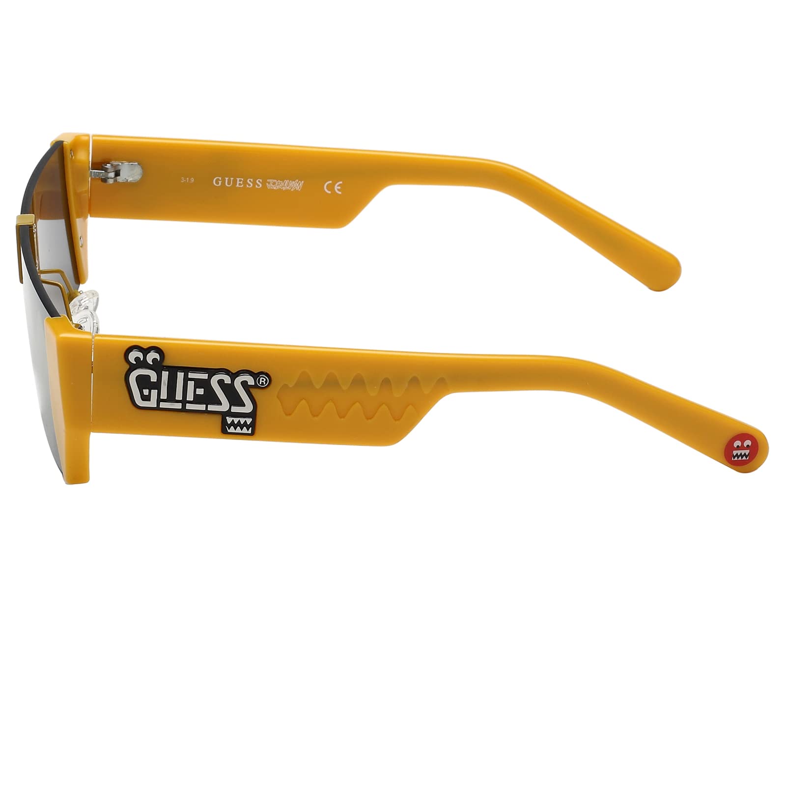 GUESS Men's x J Balvin Rimless Logo Sunglasses