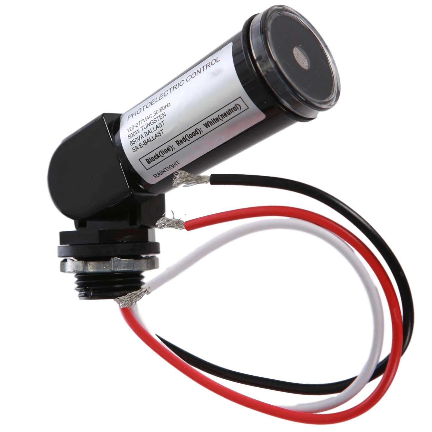 Hawk Lighting LED Swivel Mount Photo Control 120-277V Dusk to Dawn Photo Sensor, Photocell for Wall Packs