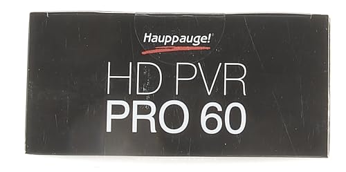 HAUPPAUGE HD PVR Pro 60 HD 4K in/Out 1080P 60fps Capture and Streaming PC Connected and Stand Alone for Zoom Skype YouTube Live and Twitch 1684
