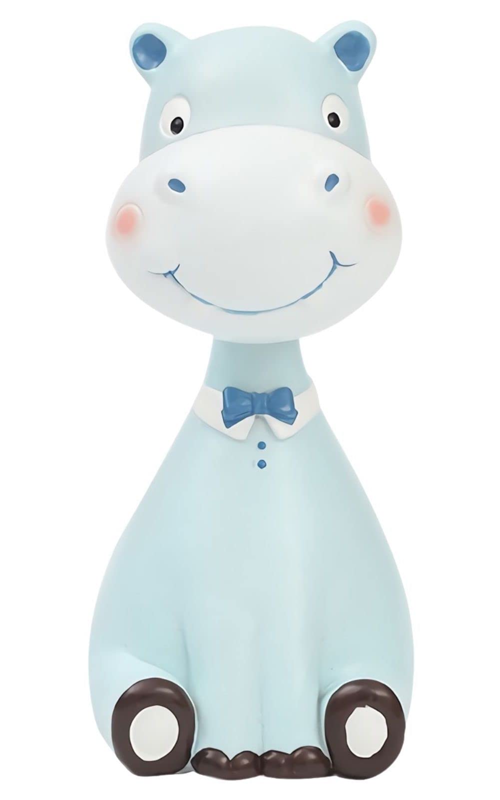 InsFigure Animal Eyeglass Holder Display Stands Desk Decor - Cute Pet Design Decoration Glasses Accessories (Hippo Blue)
