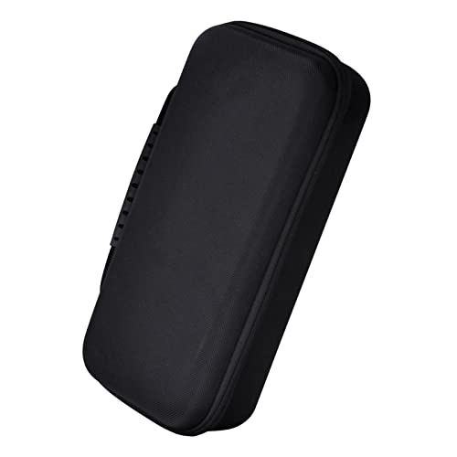 Lurdarin Steam Deck Compatible Carrying Case | EVA Hard Travel Protective Case for Game Console | Extra Pockets for Accessories and Games | Recessed Space