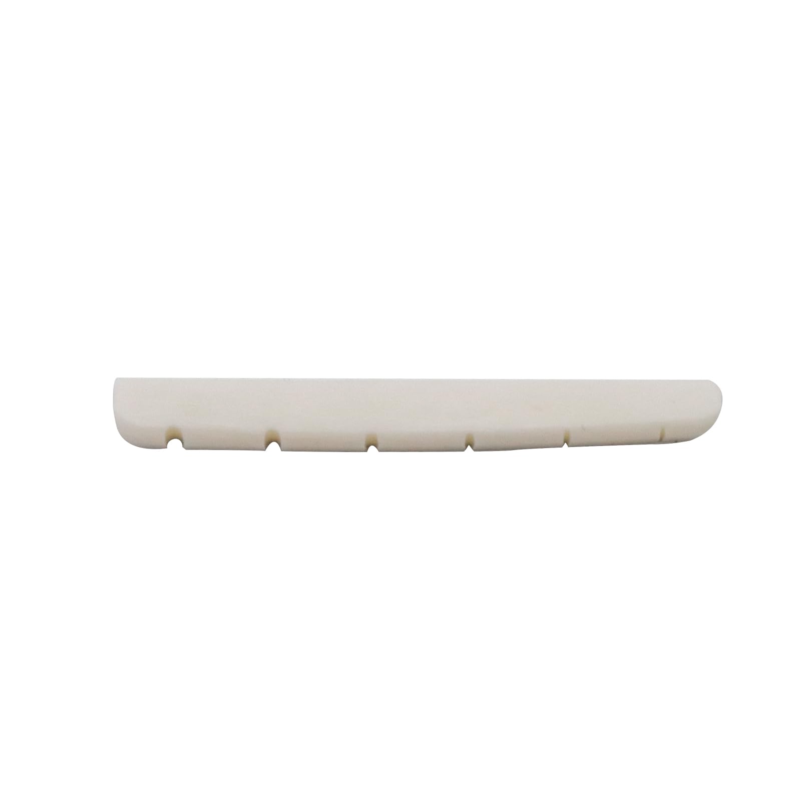 Mewutal 3PCS Ivory Electric Guitar Nut Guitar Bone Bridge Nut for 6 String Guitar (42×3.4×4.6-3.8mm)