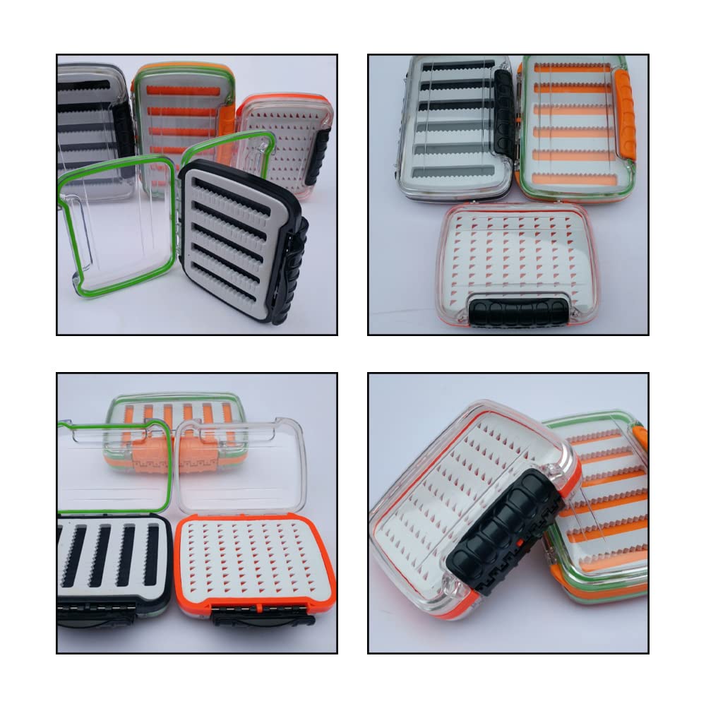 Lures Box Waterproof Fly Fishing Box Portable Bait Storage Box for Fishing Lovers
