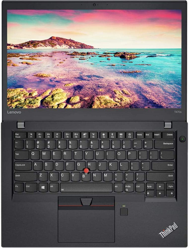 Lenovo Thinkpad T470s 14" FHD (1920x1080) Touchscreen Laptop (Intel Core i7-7600U, 16GB DDR4 RAM, 512GB SSD, Backlit Keyboard, Thunderbolt, CAM, Windows 10 Pro (Renewed)