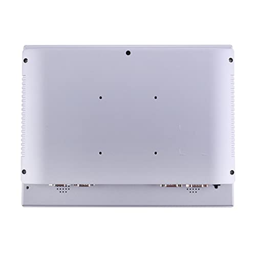 HUNSN 12.1 Inch TFT LED Industrial Panel PC, 10-Point Projected Capacitive Touch Screen, Intel J1900, Windows 11 Pro or Linux Ubuntu, PW24, VGA, 4 x USB, LAN, 3 x COM, 8G RAM, 512G SSD, 1TB HDD