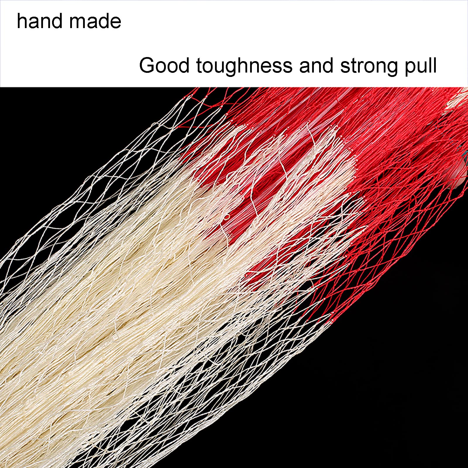 HWTOP Floating Fishing Nets, Hand Throwing Nets for Frisbees, Portable Fishing Nets, Fishing Tools, for Bass, Crayfish, Crabs