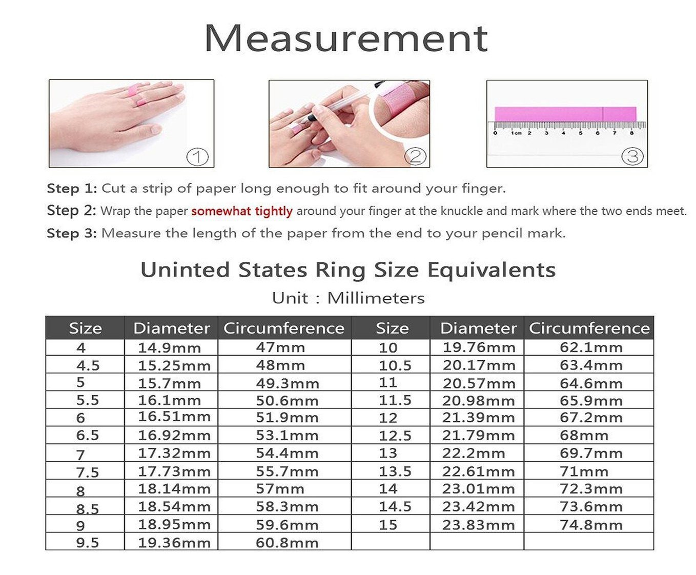 JAJAFOOK 4PCS 6mm 316L Stainless Steel Muslim Allah Islam Ring Allah Messager Wedding Bands High Polished, Silver 5
