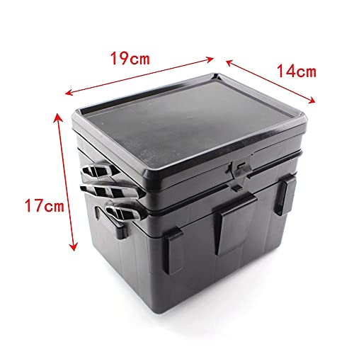 LMMDDP Multifunctional 3-layer Fishing Bait Box Large Capacity Fishing Box Box Bait Fishing Container