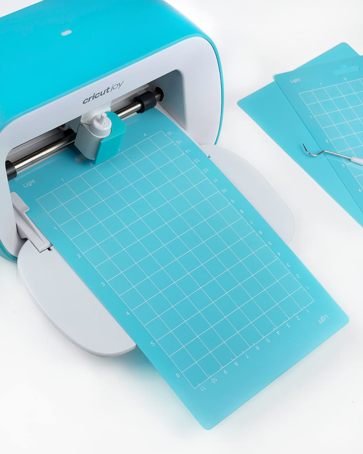 Gwybkq Cutting Mat for Cricut Joy(4.5x6.5 Inch,6 Mats) Adhesive Light Cutting Mats Replacement Accessories Blue