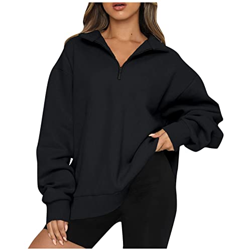 Lmzaren Fall Outfits for Women 2022 Pull Over Sweatershirt Women with Pockets Womens Pullover Hoodie Womens Sweaters
