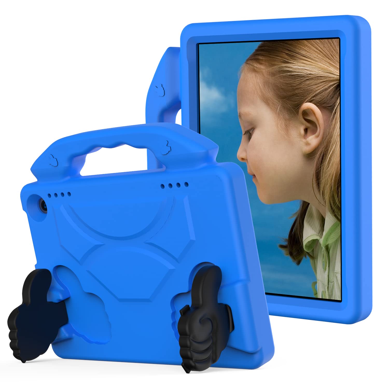 Kids Case for Amazon Fire HD 8 & Plus 2020 10th Generation- Lightweight Shockproof Handle with Stand Kid-Proof Case for All-New Fire HD 8 inch Tablets