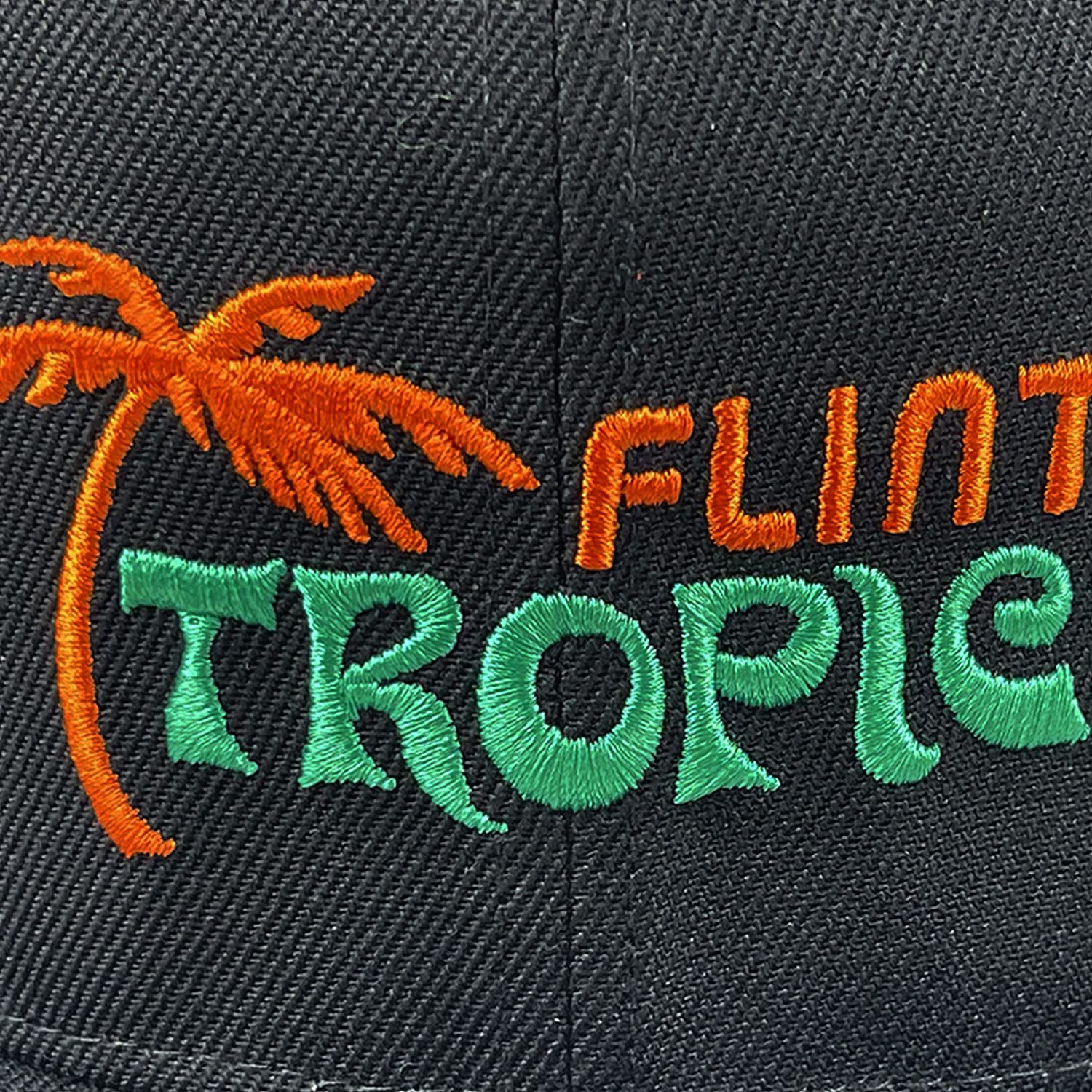 Kaleid Flint Tropics Baseball Cap 33# Moon Dad Hat Movie Hip Hop Rap Adjustable Embroidered Snapback Hat Black