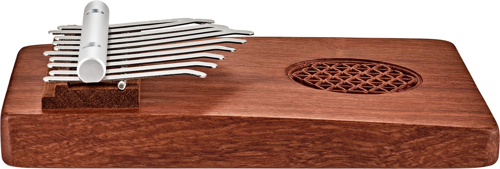 Kalimba Thumb Piano, 10 Keys β Includes Tuning Hammer and Case β For Meditation, ASMR, Sound Therapy and Yoga, 2-YEAR WARRANTY