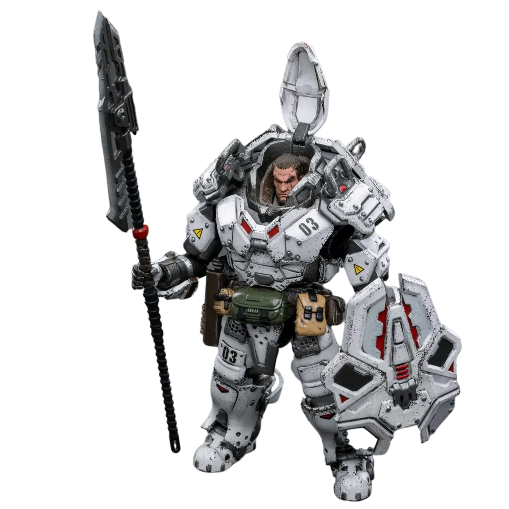 JOYTOY 1/18 Sorrow Expeditionary Forces-9th Army of The White Iron Cavalry Firepower Man Action Figure