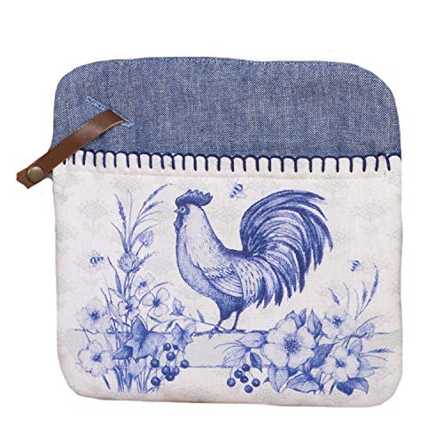 Kay Dee Designs Blue Rooster Pocket mitt