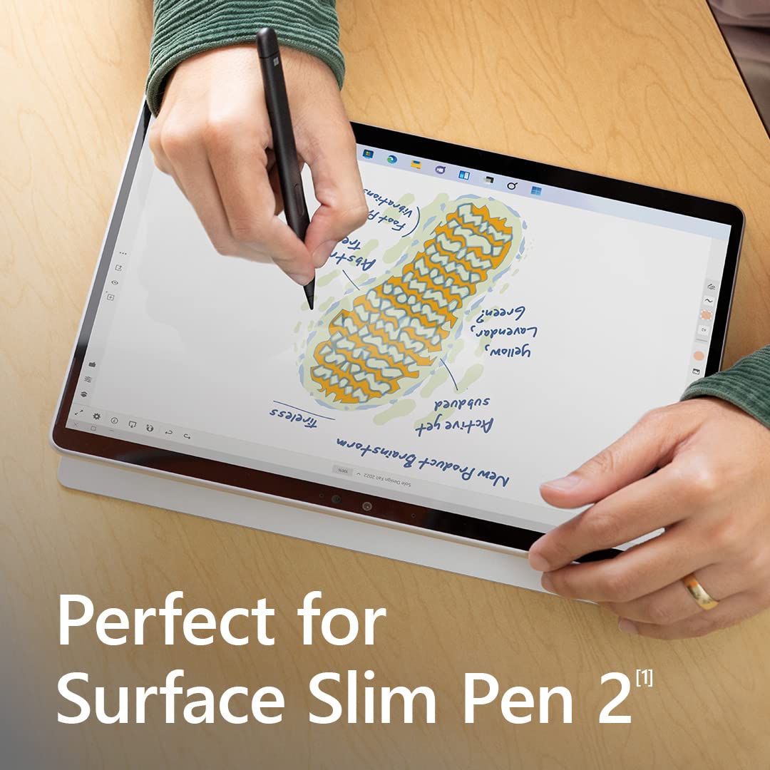 Microsoft Surface Pro 9 (2022), 13" 2-in-1 Tablet & Laptop, 5G Connectivity, Thin & Lightweight, Faster Processor for Multi-Tasking, 256GB Storage with Windows 11, Platinum