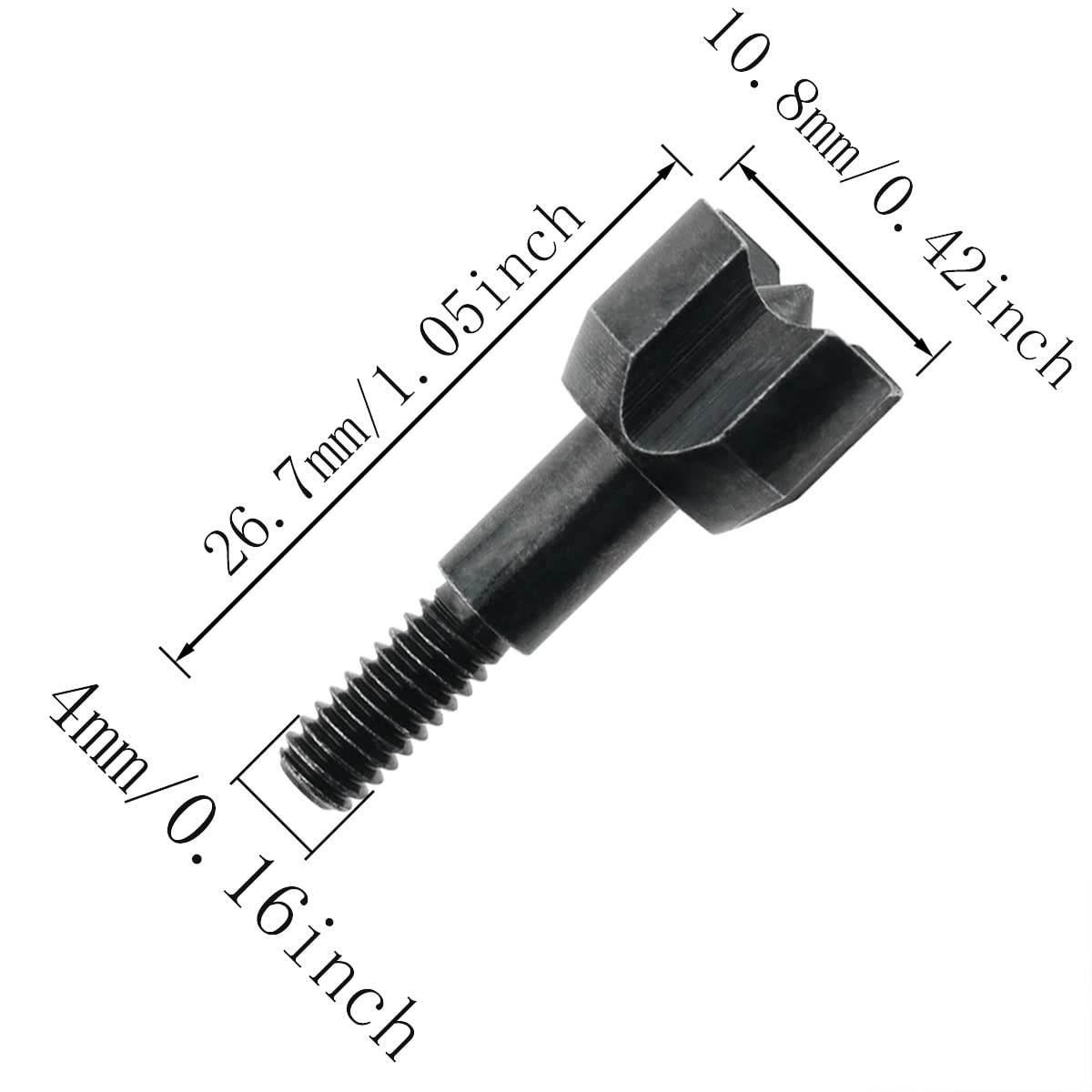 JJHXSM 6pcs 100 Grain Hammer Archery Hunting Head Arrow Point Tips for Compound Recurve Bow Crossbow