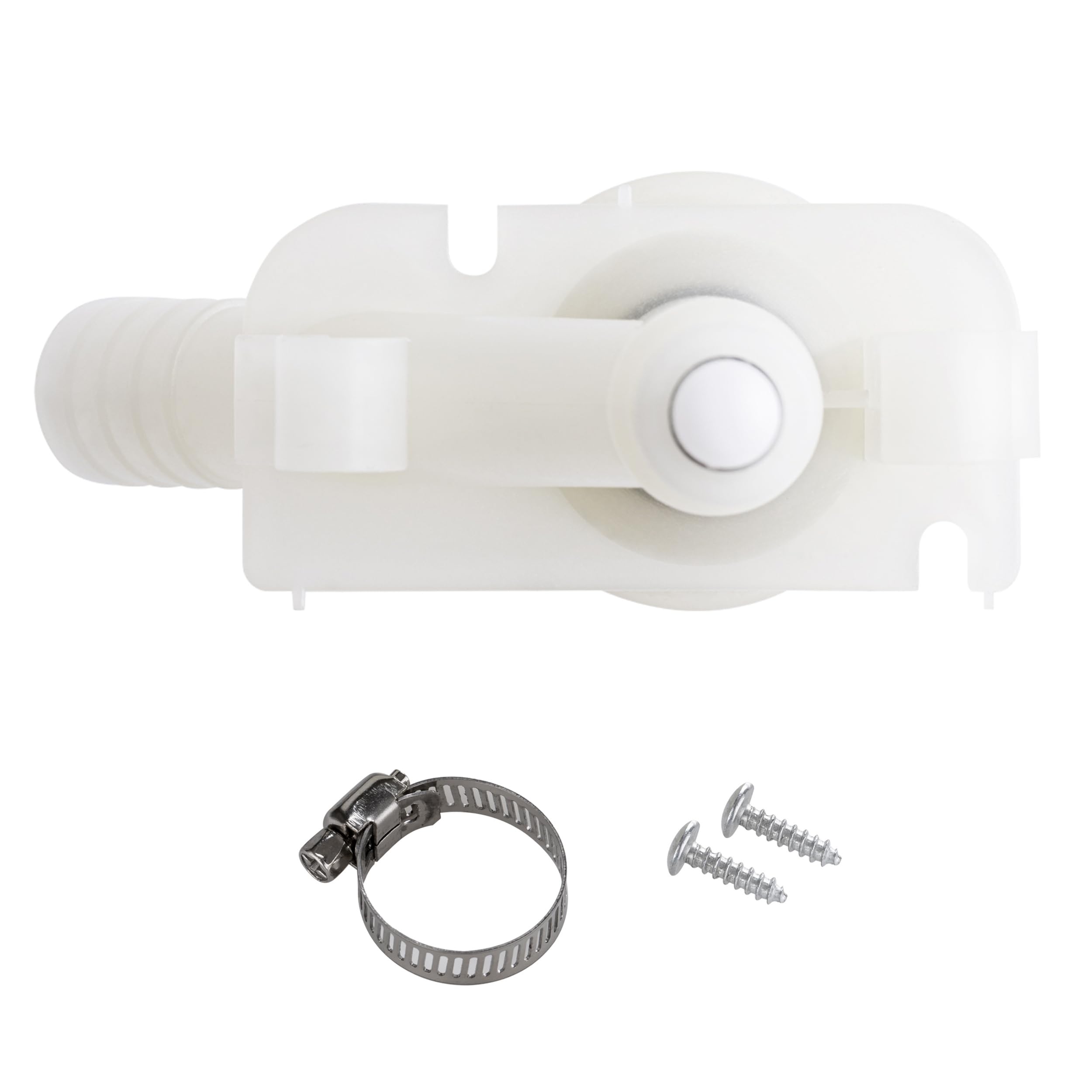 Halotronics Upgraded RV Water Valve Replacement Kit for Pedal-Flush Toilets - Compatible with Sealand Dometic 300, 301, 310, 311, 320, 321 (385311641) - Hardware Included - 2024 Model