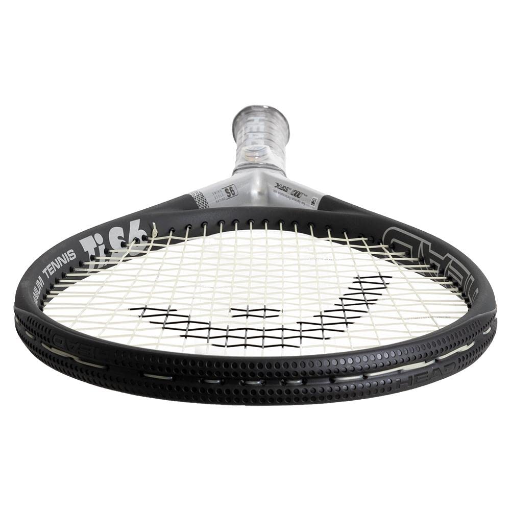 HEAD Ti S6 Tennis Racket - Pre-Strung Head Heavy Balance 27.75 Inch Adult Racquet - 4 1/4 In Grip