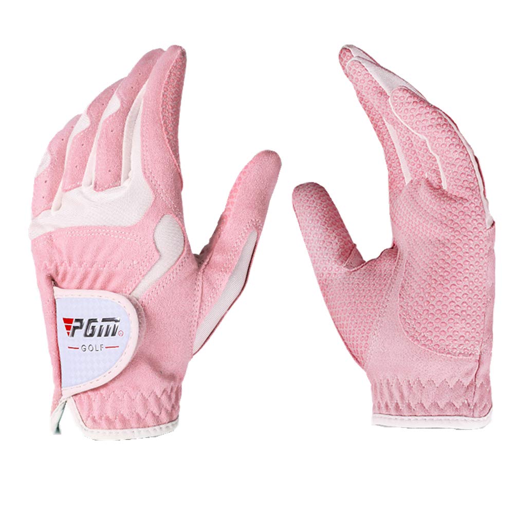 Hauni Women's Golf Glove One Pair, Non Slip Rain Gloves fit XS S M L XL, Cool and Comfortable…