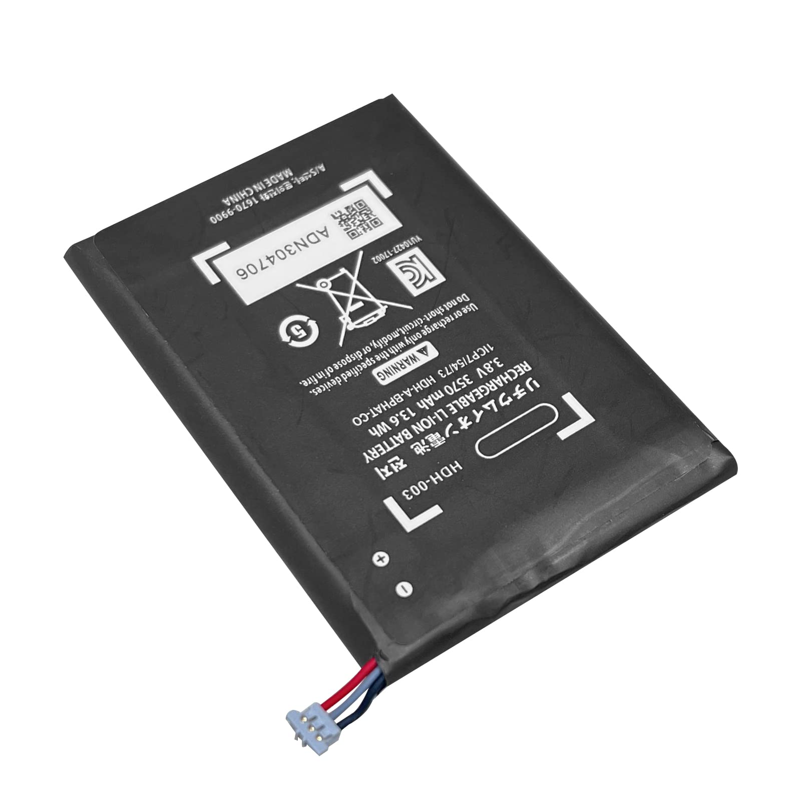JUBOTY 3570mAh Battery for Nintendo Switch Lite HDH-003 HDH-001 Game Console, Li-ion Internal New Upgrade 0 Cycle High Capacity Replacement Battery with Repair Tool Kit