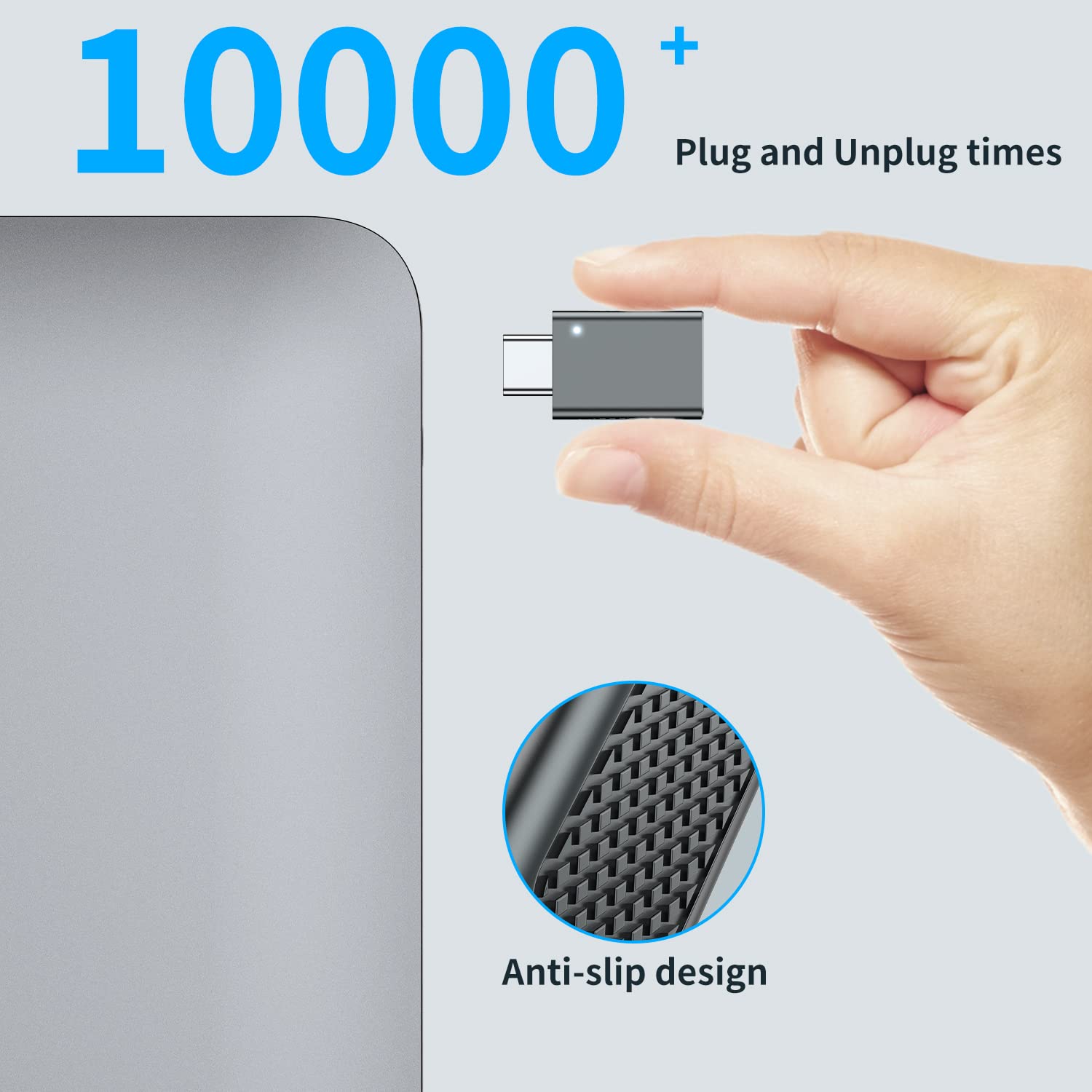 Oxlaw USB C to USB Adapter (10 Gbps), USB-C Male to USB 3.1 Gen2 Female Adapter Compatible with MacBook Pro After 2016, MacBook Air After 2018, Dell XPS and More Type C or Thunderbolt 3 Devices
