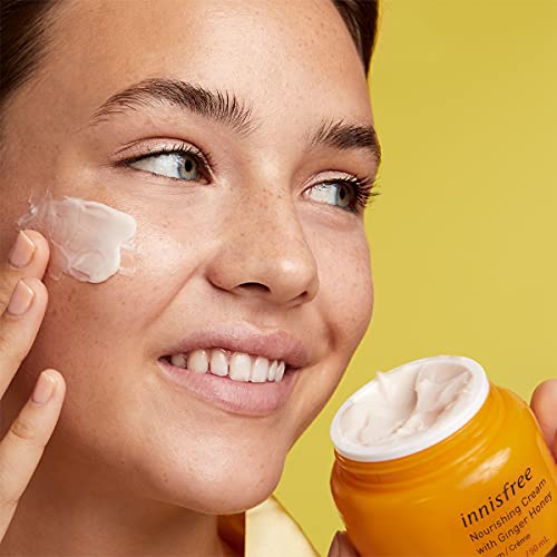 innisfree Ginger Honey Nourishing Cream Face Moisturizer Treatment, 1.69 Fl Oz (Pack of 1)