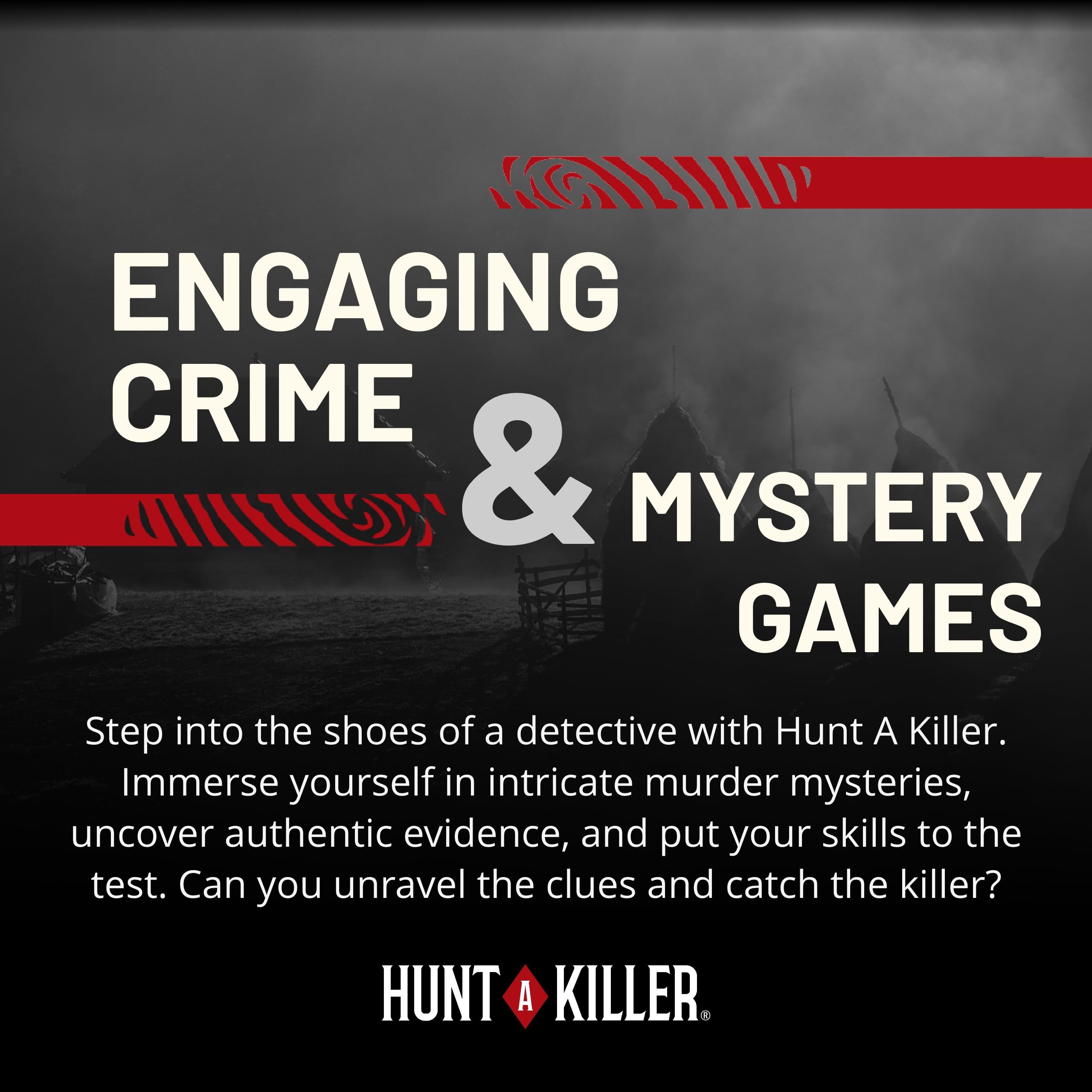 Hunt A Killer The Moon Summit Mystery Complete Box Set - Murder Mystery Game for True Crime Fans with Evidence & Puzzles - Solve Crimes at Date Night or Family Game Night - Age 14+