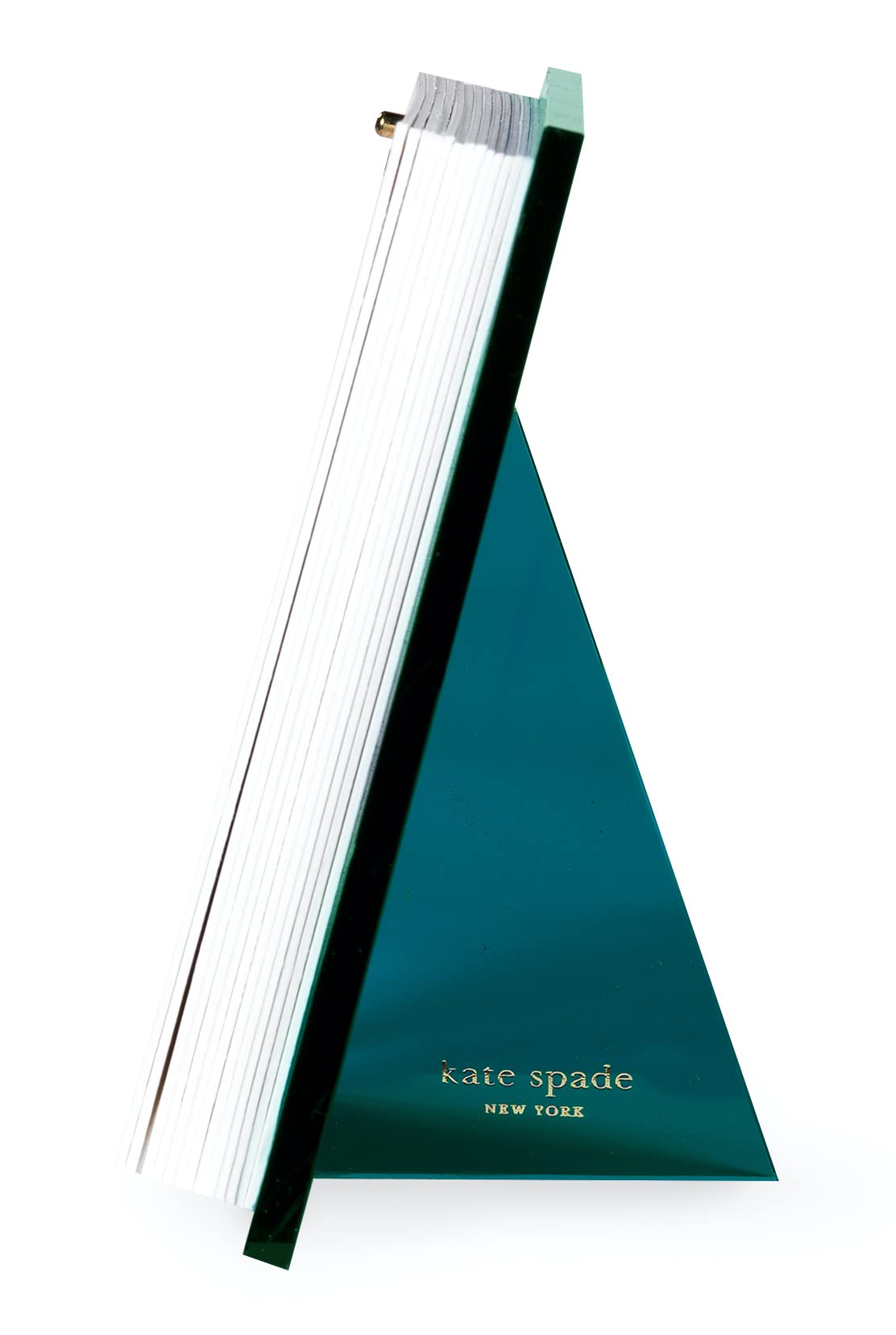 Kate Spade New York Small Desk Calendar 2022, Monthly Desktop Calendar Dated January 2022 - December 2022, Acrylic Stand, 3.75 x 4.75, Teal