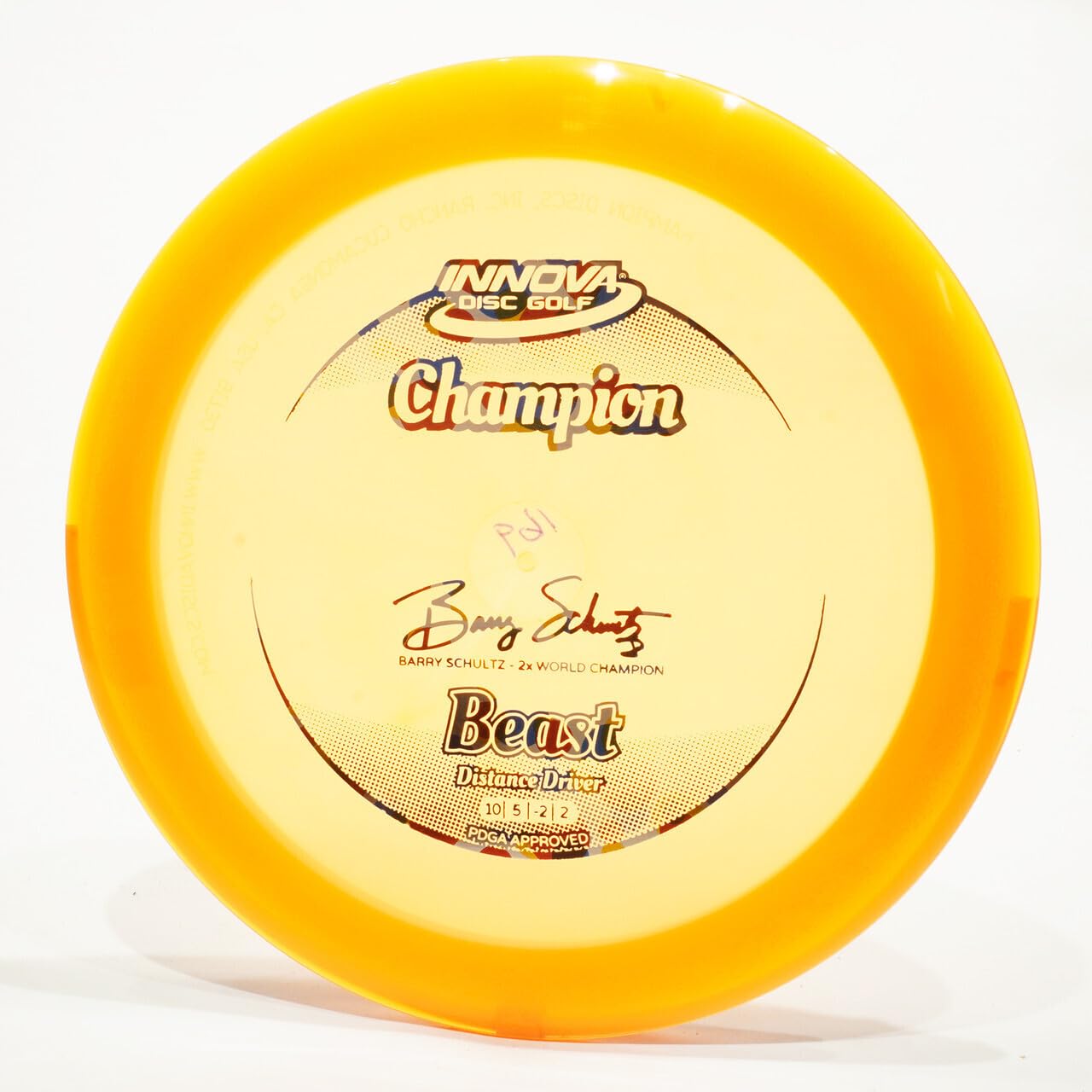 Innova Beast (Champion) Driver Golf Disc, Pick Weight/Color [Stamp & Exact Color May Vary] Red 160-166 Grams