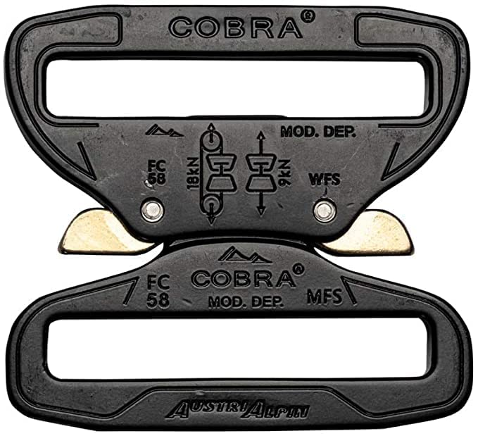 Heavy Duty 2.25" Duty Belt Buckle (Wide) Cobra Buckle