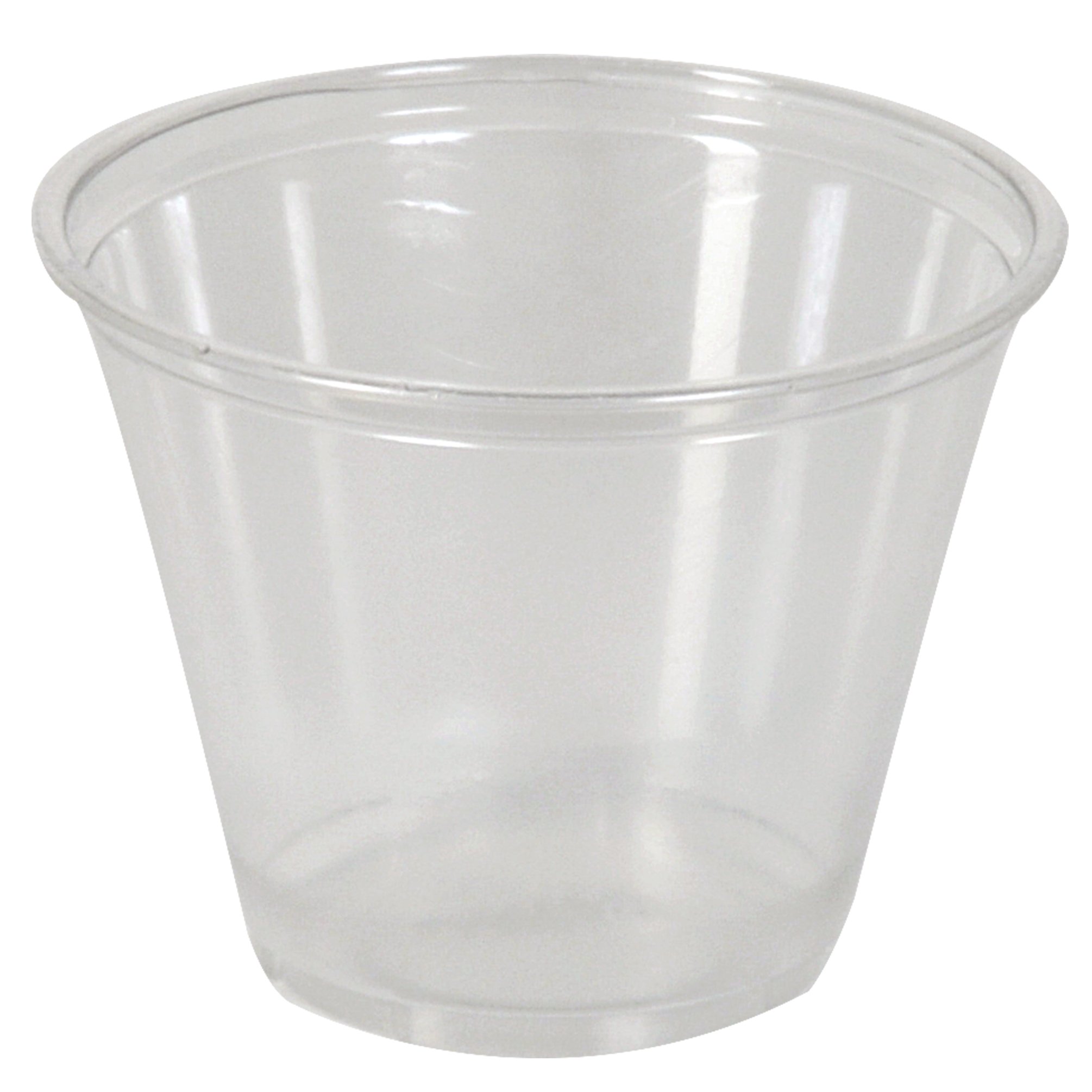 Georgia-Pacific Dixie 10 oz. PETE Plastic Cup by GP PRO (Georgia-Pacific); Clear; CP10; 1;000 Count (50 Cups Per Sleeve; 20 Sleeves Per Case)