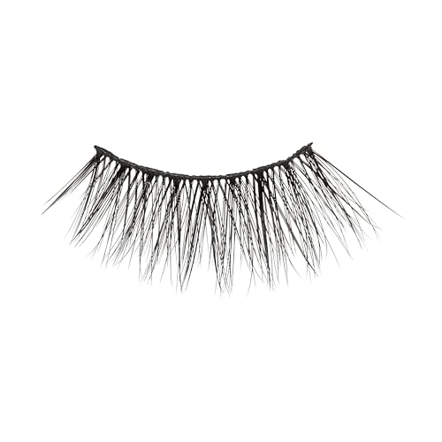 KISS Magnetic False Eyelashes, Charm', 12 mm, Includes 1 Pair Of Magnetic Lashes, Contact Lens Friendly, Easy to Apply, Reusable Strip Lashes
